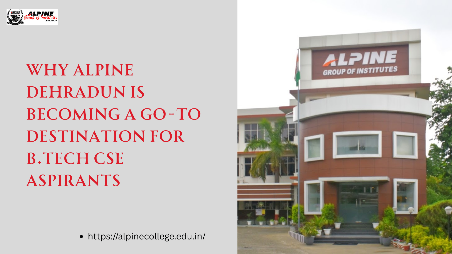 Alpine Group Of Institutes Dehradun, Uttarakhand, India